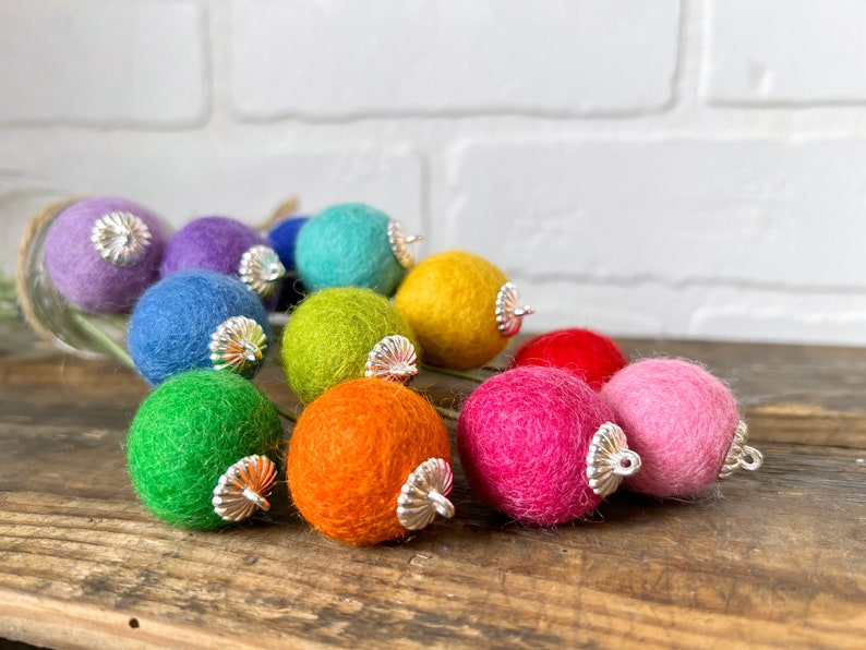 Pom Cluster Lite Brite Ornaments Pom Flower Bouquet - Etsy