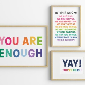 In This Room... Art Print | Classroom Encouragement Wall Art | the ...