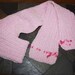 Pink Ribbon Scarf - Etsy