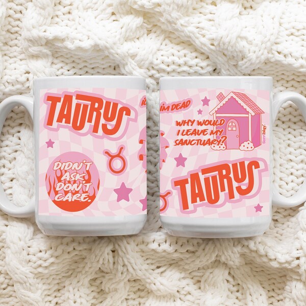 Taurus Mug - Etsy