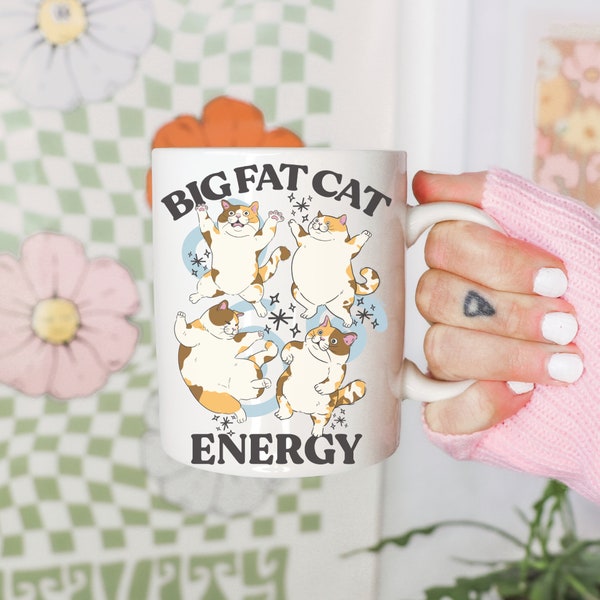 Big Cat Mug - Etsy
