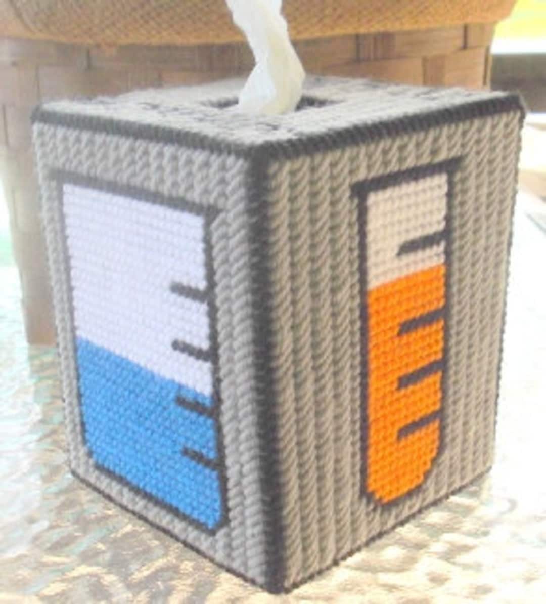 Science Tissue Box Cover Plastic Canvas Pattern - Etsy
