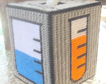 Math Tissue Box Cover Plastic Canvas Pattern - Etsy