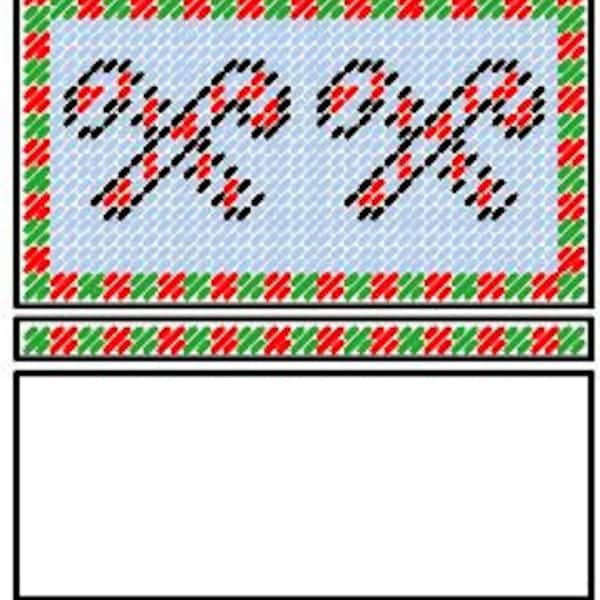 Plastic Canvas Checkbook Cover Pattern - Etsy