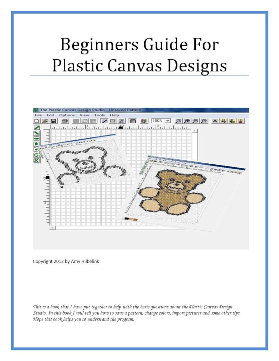 Beginners Guide for Plastic Canvas Patterns - Etsy