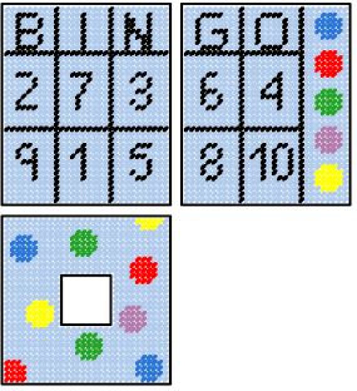 Bingo Tissue Box Cover Plastic Canvas Pattern - Etsy