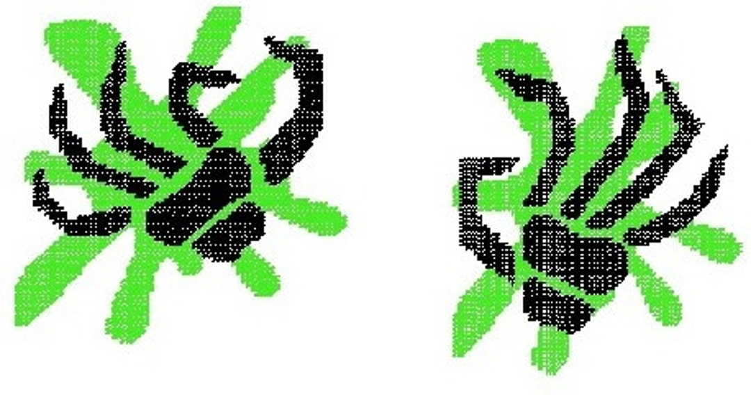 Skeleton Plastic Canvas Hands Pattern - Etsy