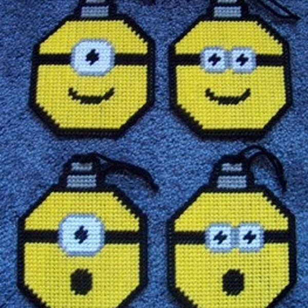 Plastic Canvas Patterns Minions - Etsy