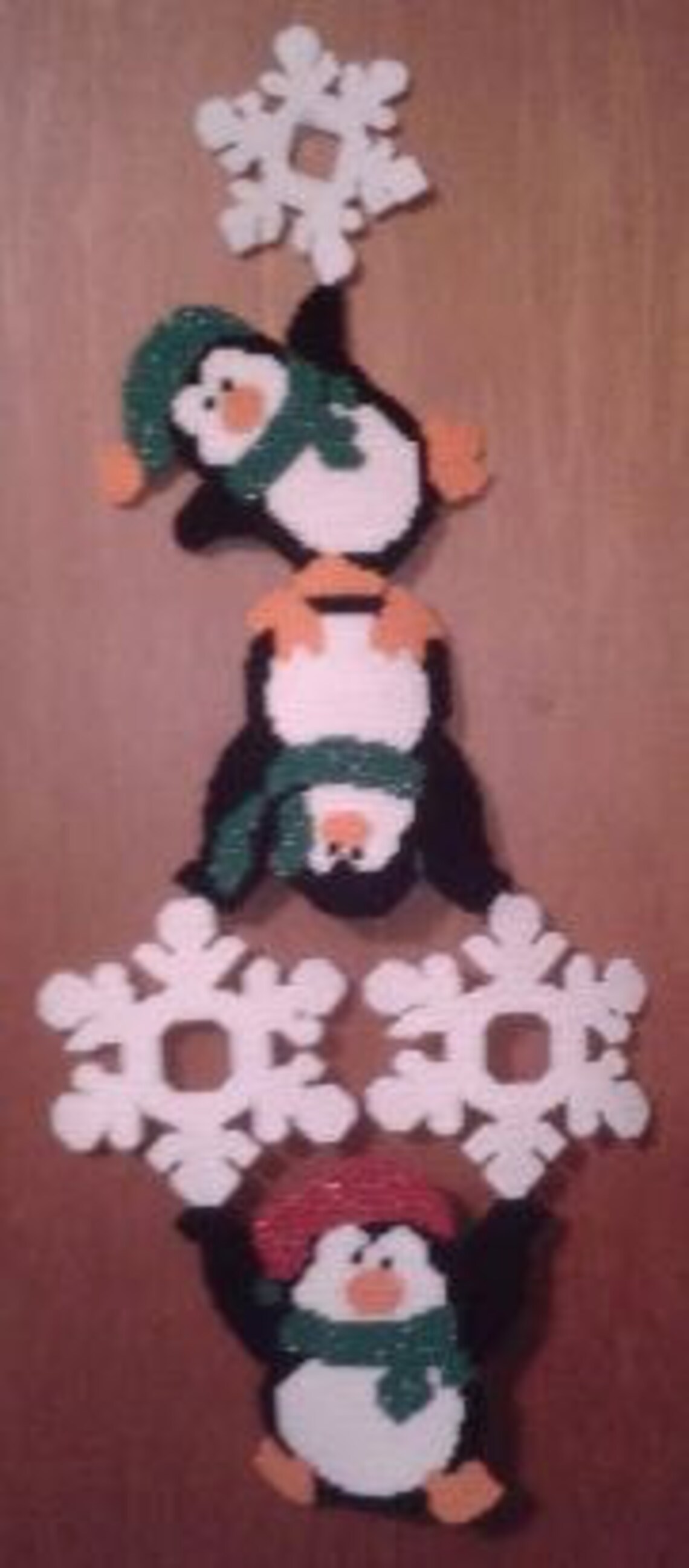 Penguin Stack up Plastic Canvas Pattern - Etsy