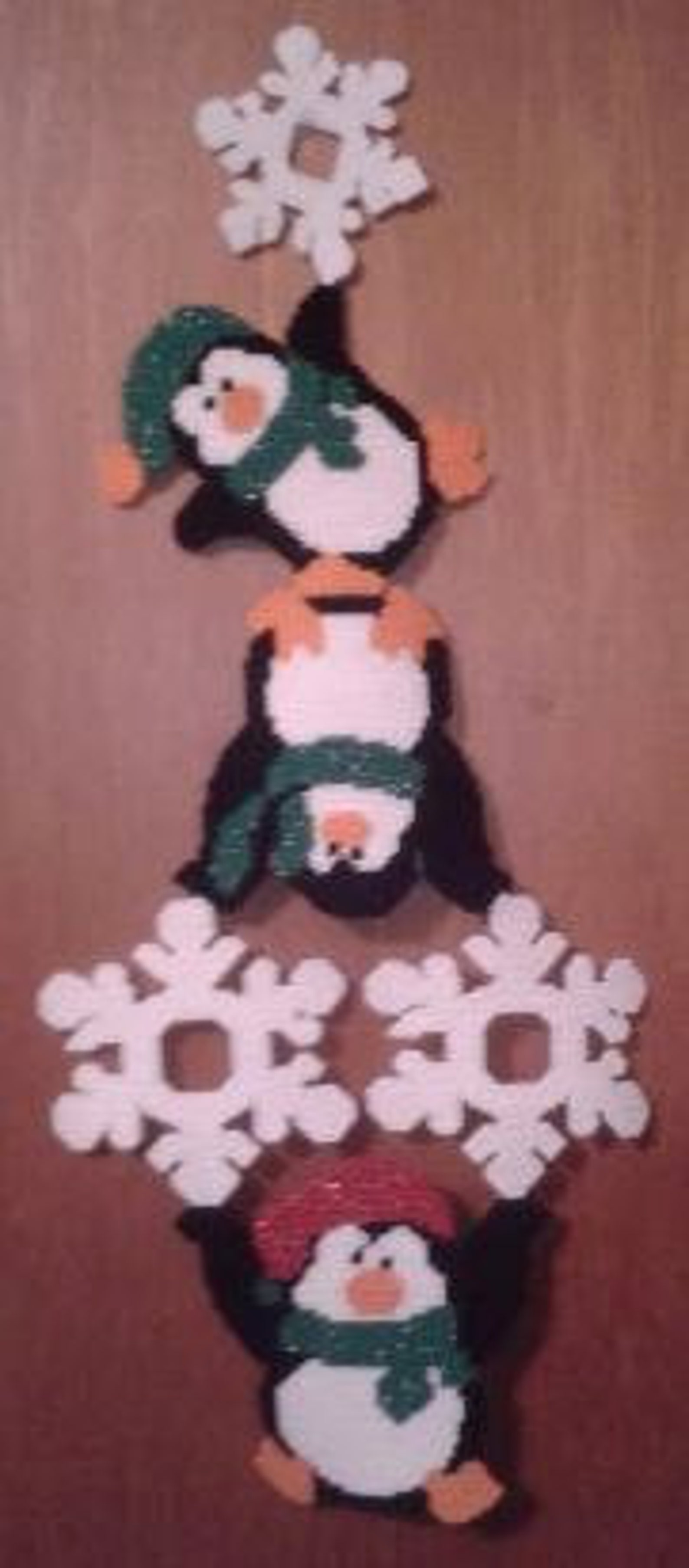 Penguin Stack up Plastic Canvas Pattern - Etsy