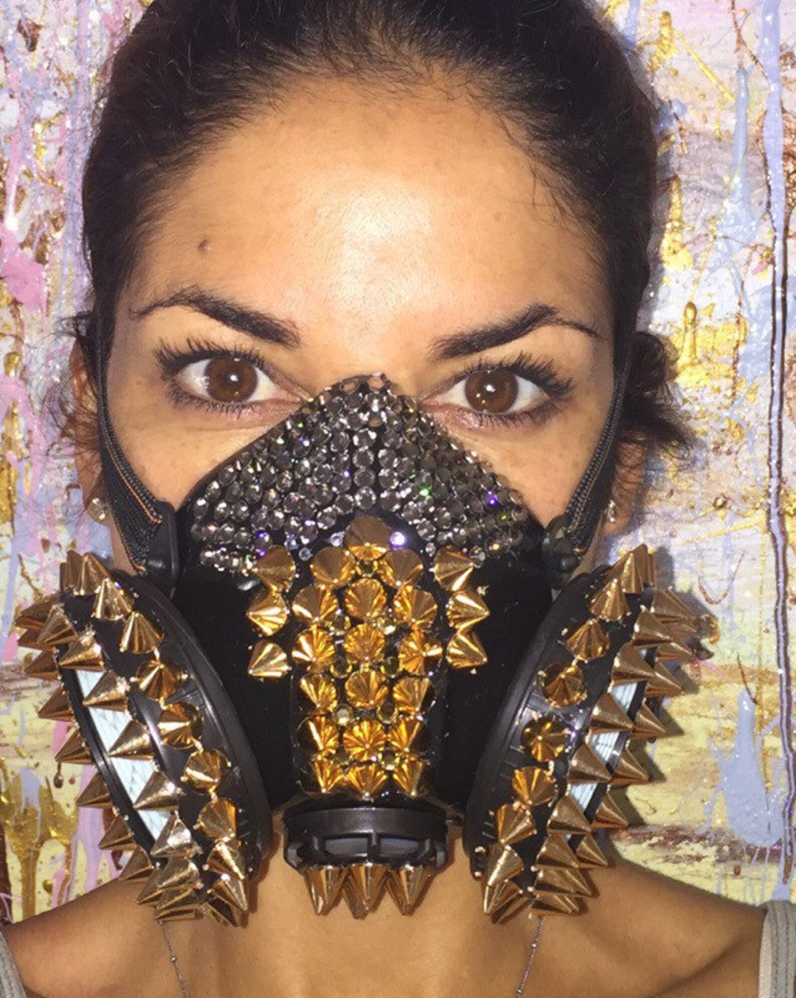 BURNING MAN MASK by Leiluna | Etsy