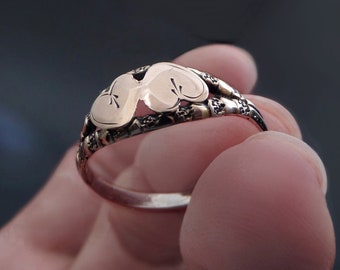Love Token Ring | Etsy