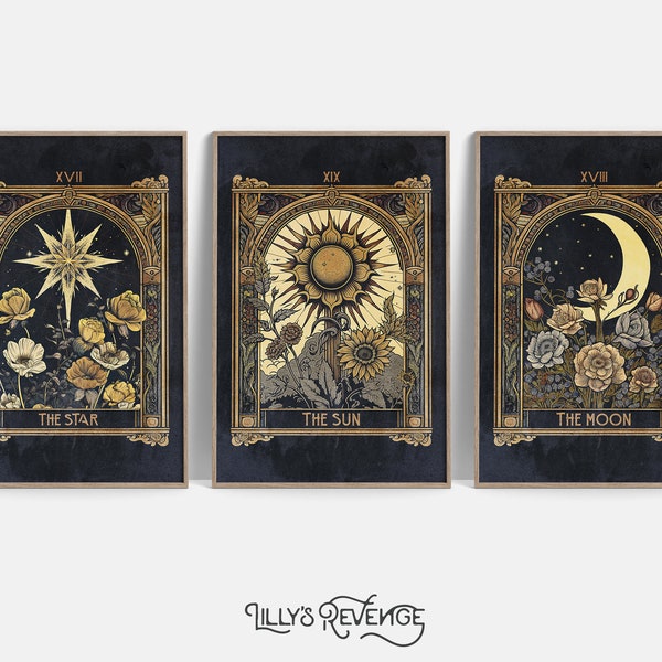 Tarot Card Posters - Etsy