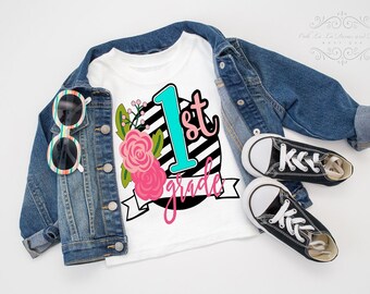 First grade shirt | Etsy