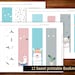 Printable Bookmarks Template, Llama, Alpaca, Cactus Bookmarks ...