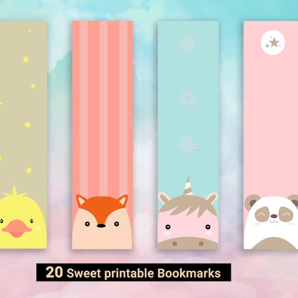 Bookmarks for Kids - Etsy