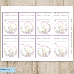 Bookplate Card,printable Bookplates,book Plates,elephant Book Plates ...