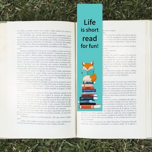 For Book, Printable Bookmarks Template, Printable Gift, Animals ...