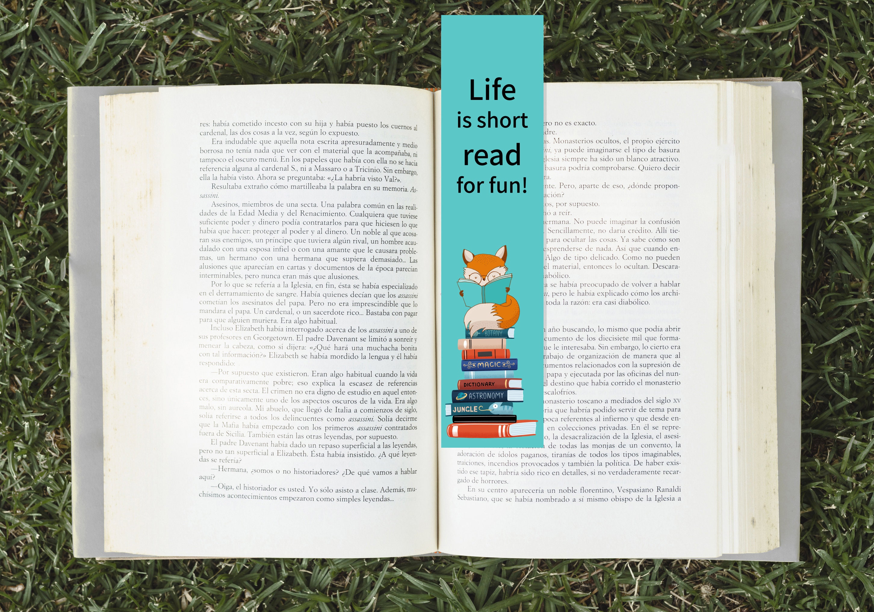 For Book, Printable Bookmarks Template, Printable Gift, Animals ...