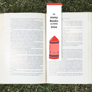 Printable Crayon Bookmarks for Kids: Colorful Reading Set (PDF) - Etsy