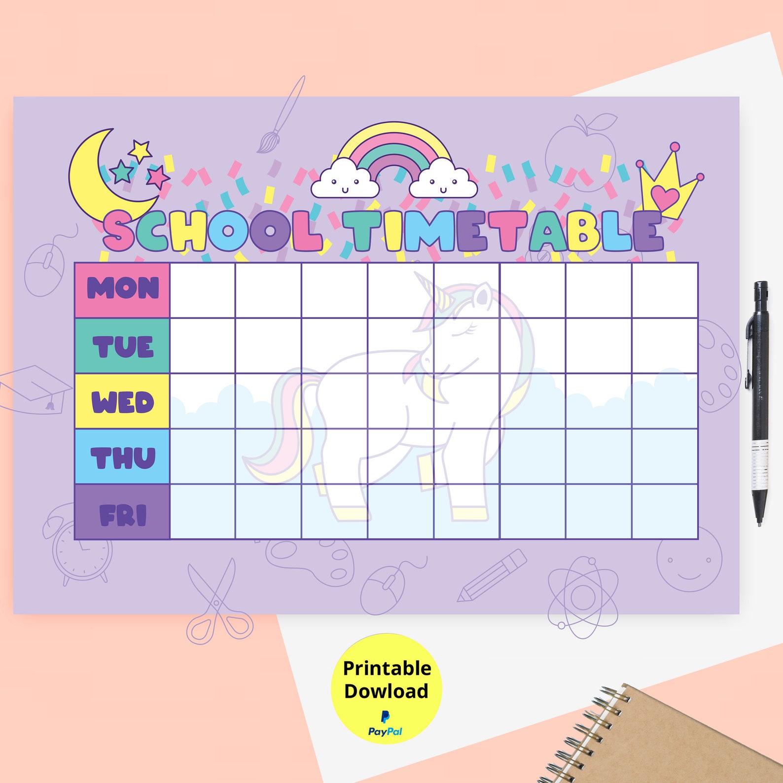 Reward Chart, Printable Chore Chart,chart Printable, Kids Chore Chart ...