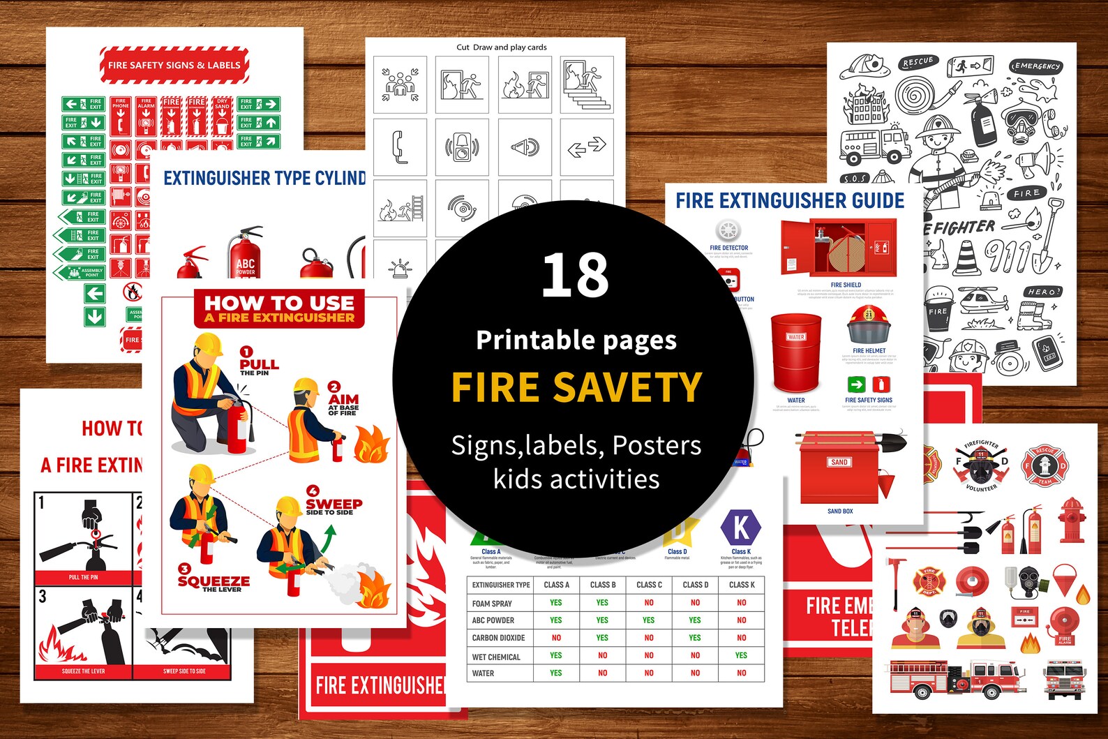 Fire Safety, Fire Clipping Art, Safety Signage, Fire Exit, Firefighting ...