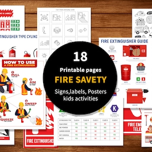 Fire Safety, Fire Clipping Art, Safety Signage, Fire Exit, Firefighting ...