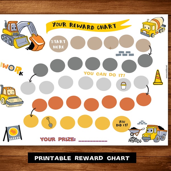 Printable Sticker Chart - Etsy