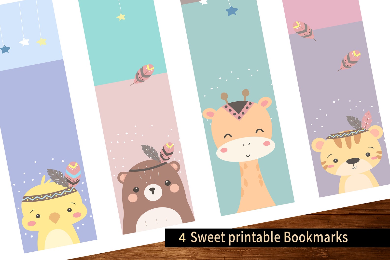 Bookmarks for Kids ,printable Bookmarks Template, Bookmarks, Printable ...