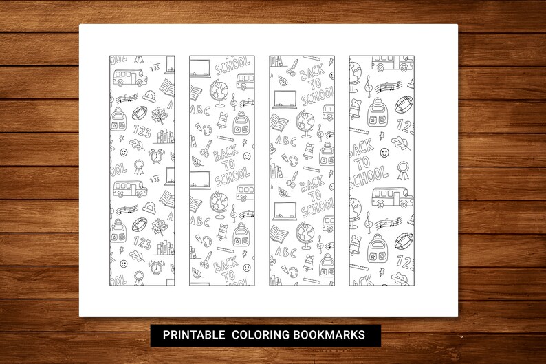 Daily Plan Monthly Plan Colouring Page BOOKMARKS Planner - Etsy