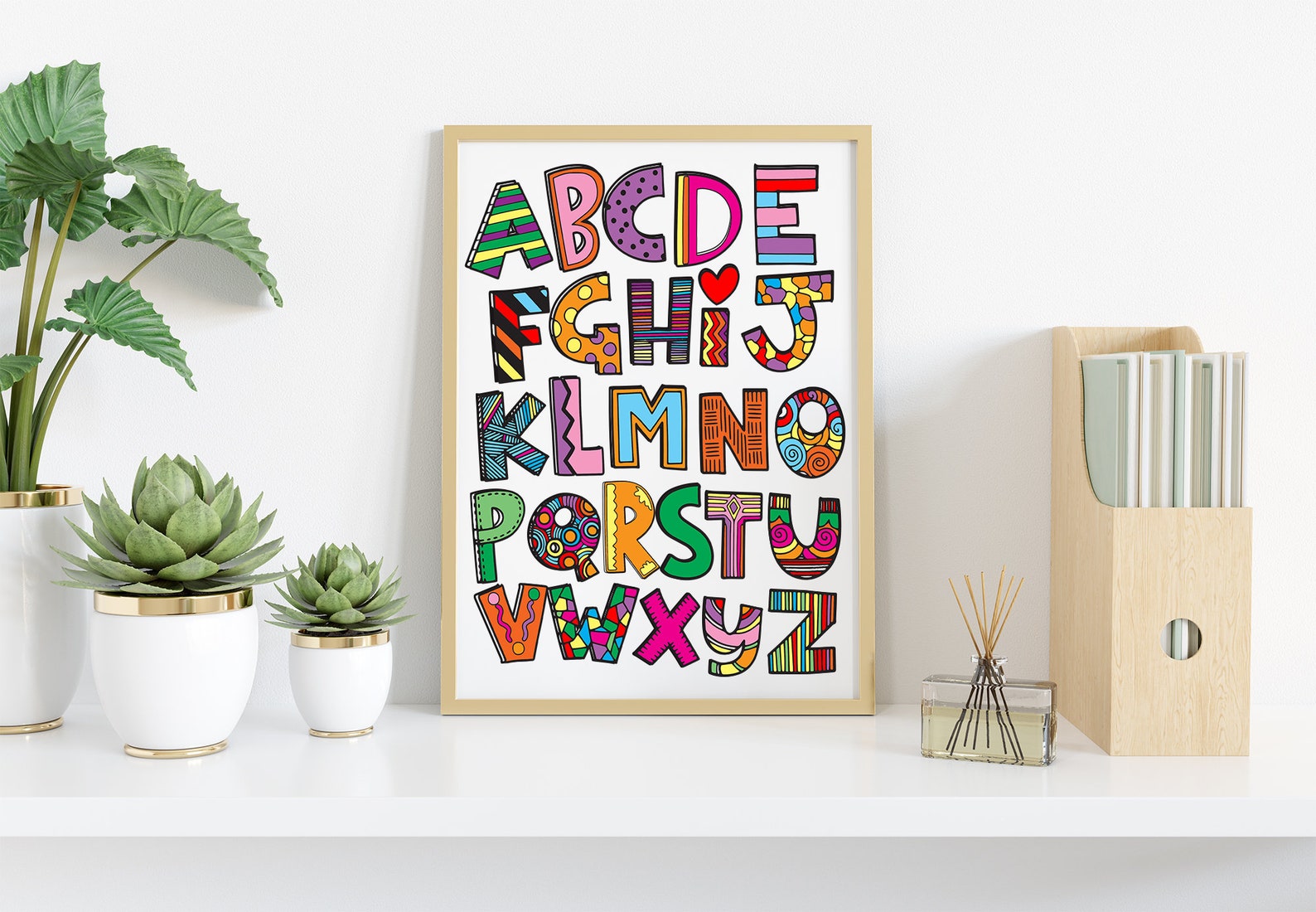 Colouring Page, Alphabet Coloring, Educational Games, Printable Gift ...