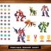 Transformers Reward Chart – Printable Stickers & Coloring Page Set - Etsy