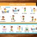 Daily Routine Printable,boy Daily Schedule,lanner Printable,printable ...