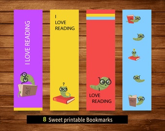 Bookmarks for Kids printable Bookmarks Template Bookmarks - Etsy UK