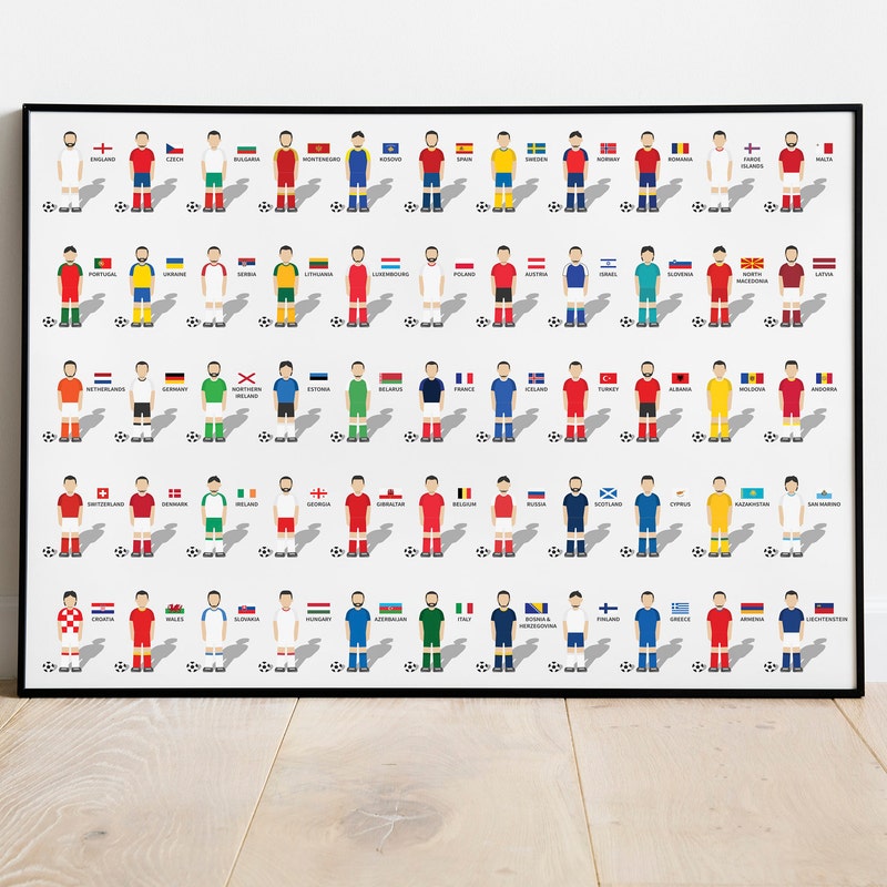Soccer Posters - Etsy