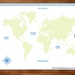 Printable Coloring World Map for Kids – Learn Countries & Oceans ...