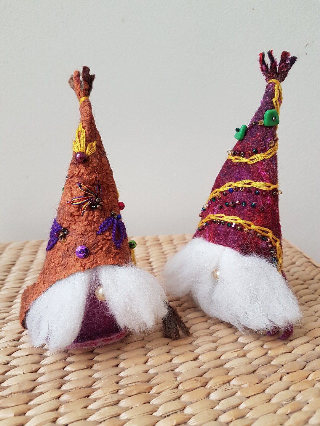 Felt Dwarf, Dwarf, Dwarf Felted, Imp, Gnome Made of Felt - Etsy