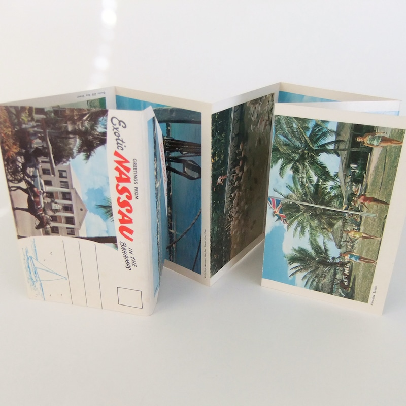 Postcard Folder - Etsy