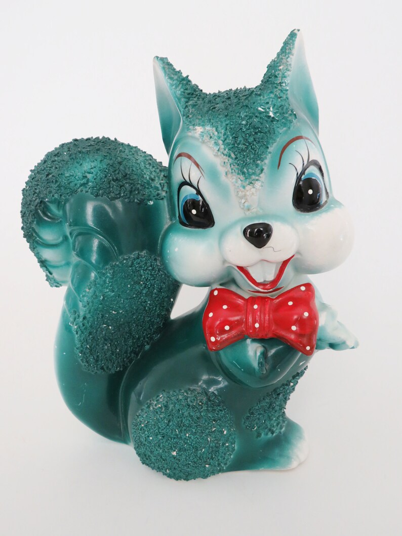 Vintage Squirrel Figurines 1950's Mid Century - Etsy