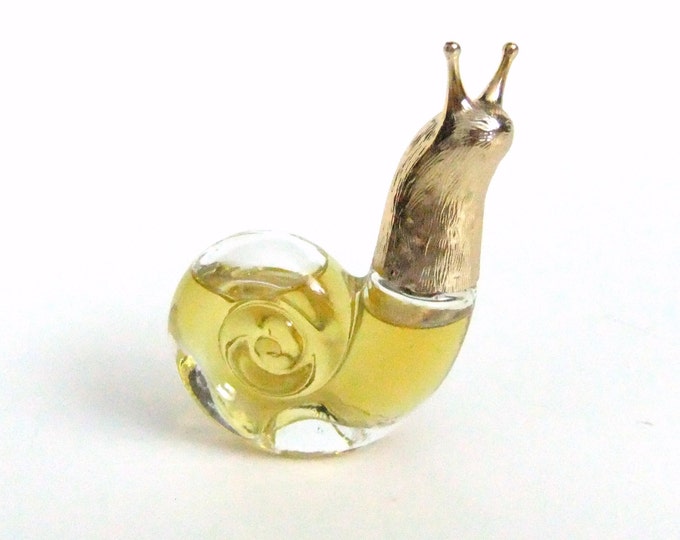 Snail Perfume Bottle, Avon Collectible Vintage Perfume Bottle, Glass ...