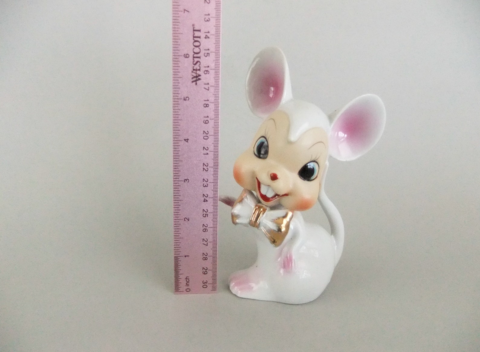Vintage Mouse Figurine Anthropomorphic Mouse Figure - Etsy