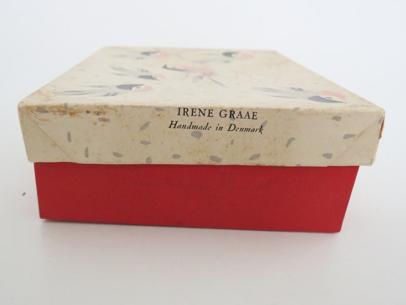 Vintage Pinecone Bird Ornaments Irene Graae Handmade in - Etsy