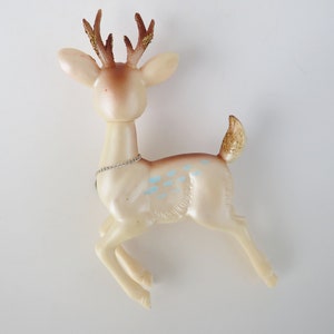 Vintage Rubber Reindeer, Made in Japan, Vintage Reindeer With Movable ...