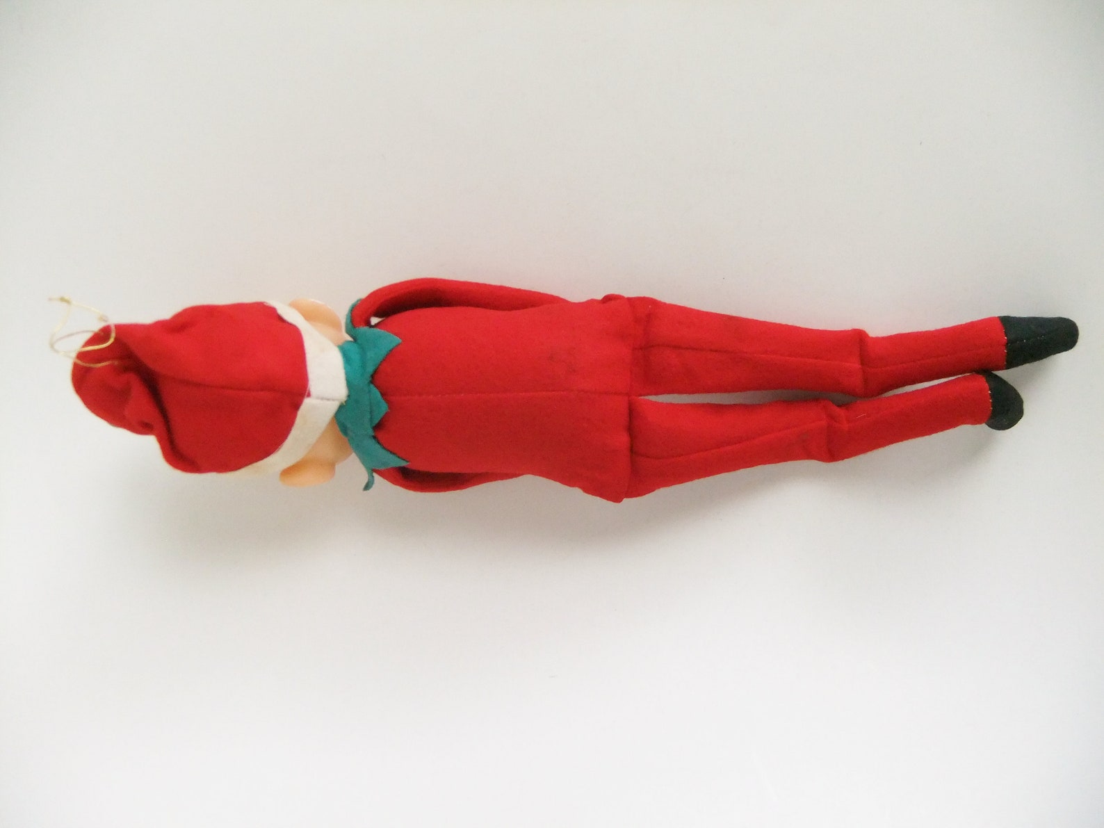 Large Vintage Knee Hugger Pixie Elf Shelf Sitter, Boy Elf Pixie ...