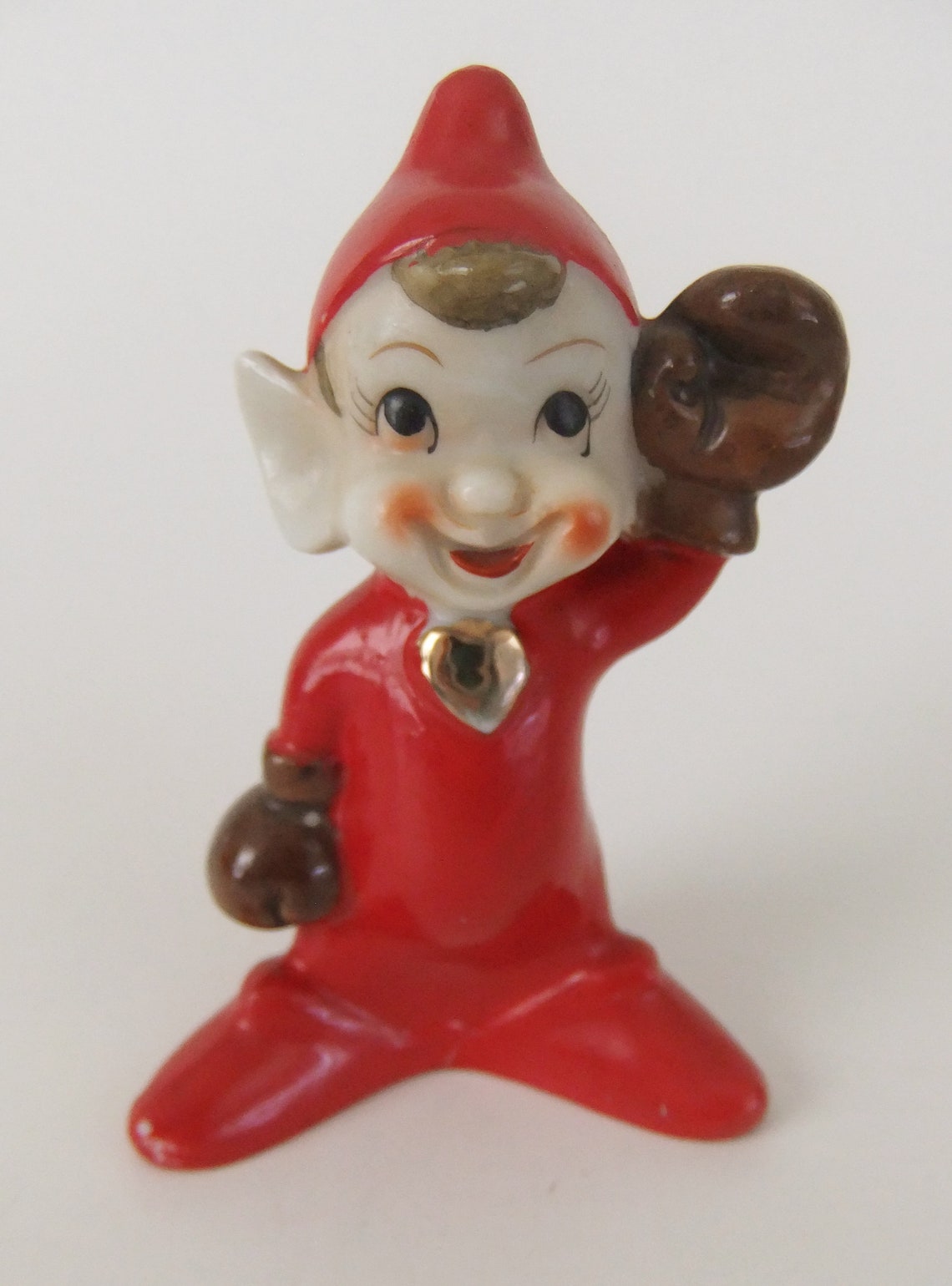 Boxing Pixie Elf Pepper Shaker Boxing Gift Ideas Vintage | Etsy