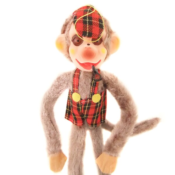 Plastic Toy Monkey - Etsy