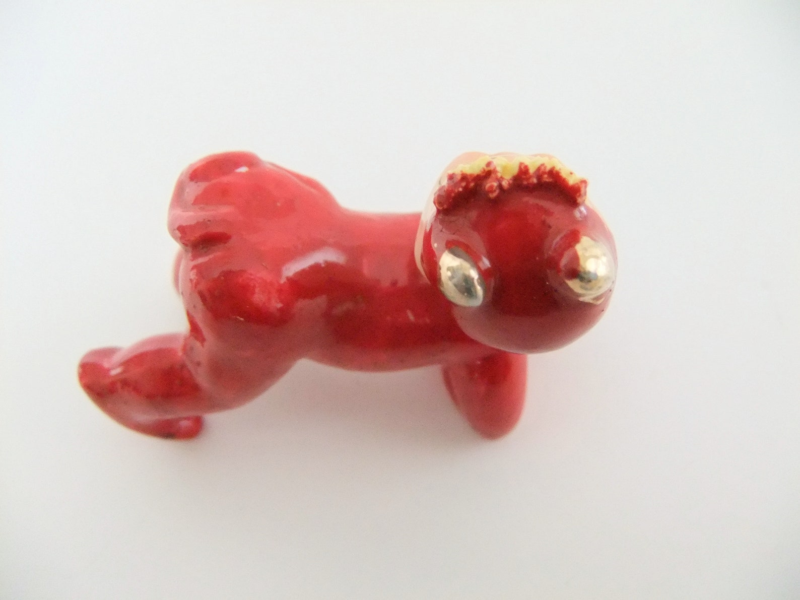 Vintage Devil Figurine Winking Red Devil Figure Small | Etsy