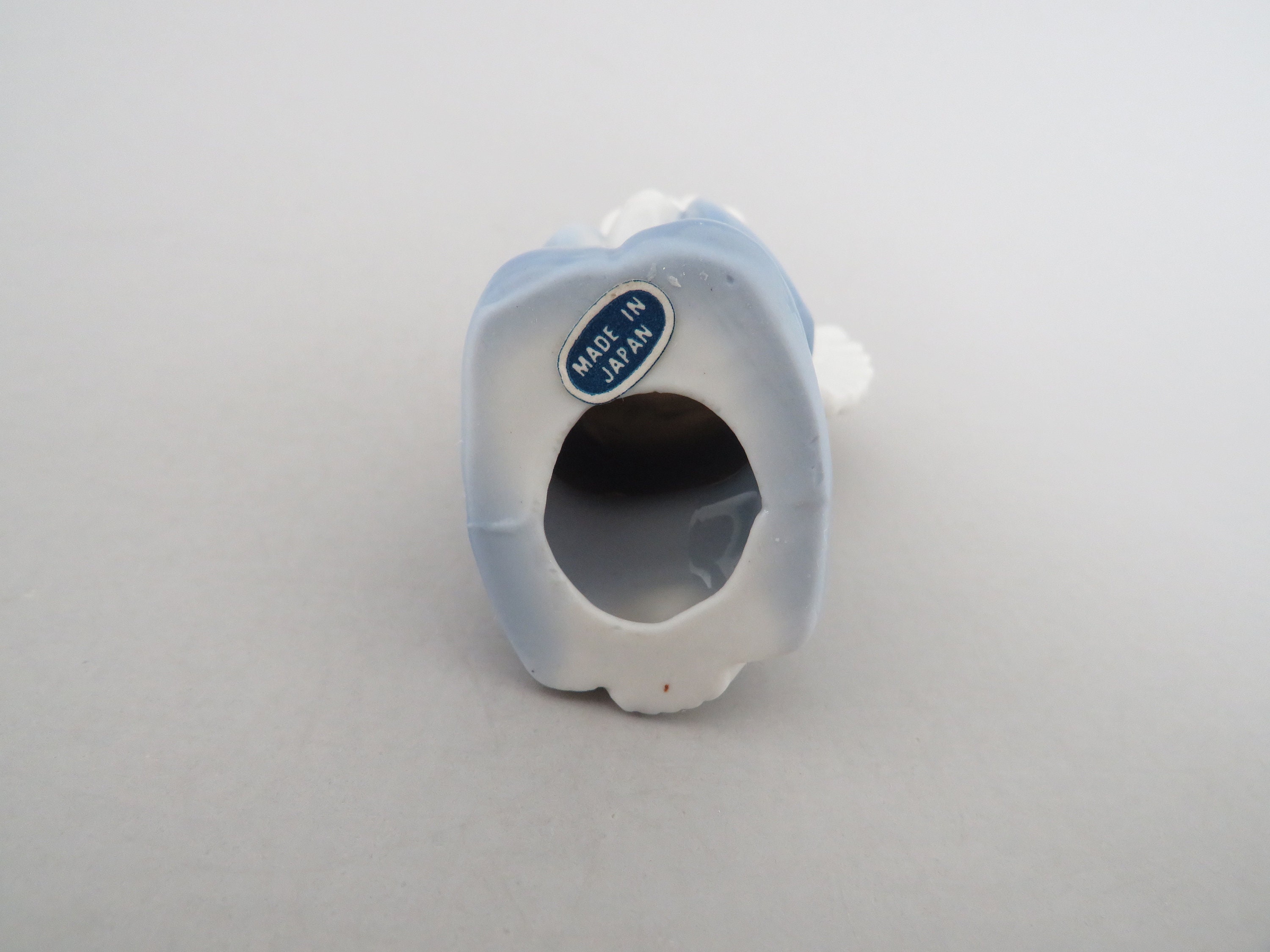 Vintage Blue Angel Figurine Japan Angel Kneeling Praying - Etsy