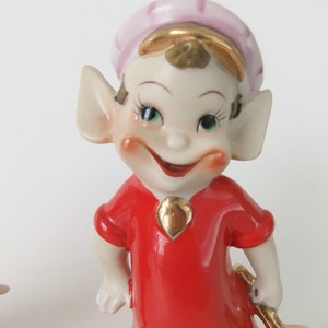 Vintage Pixie Elf Tennis Player Figurines, Tennis Players Gift Ideas ...