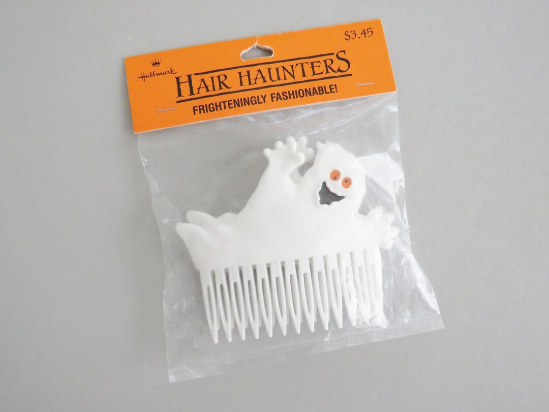 Vintage Ghost Hair Combs, 1988 Hallmark Hair Haunters, 1980's NOS ...